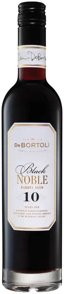 Buy De Bortoli 10 Year Old Black Noble 500ml Online Wine De Bortoli