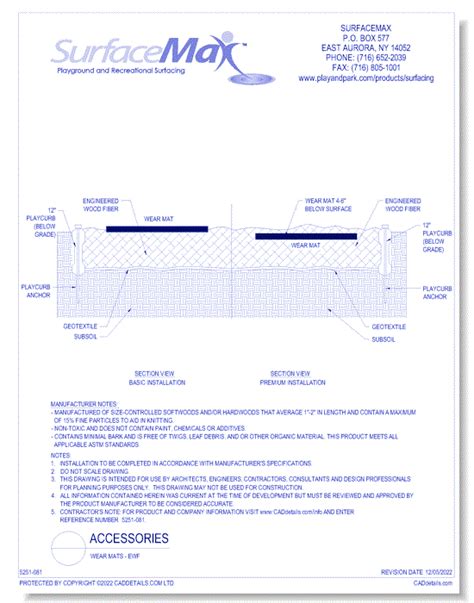 Wear Mats Ewf Surfacemax Caddetails