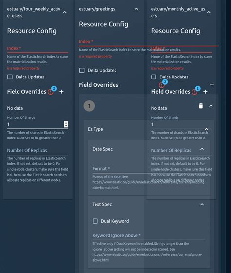 expandable resource config bleeds out · issue 142 · estuary ui · github