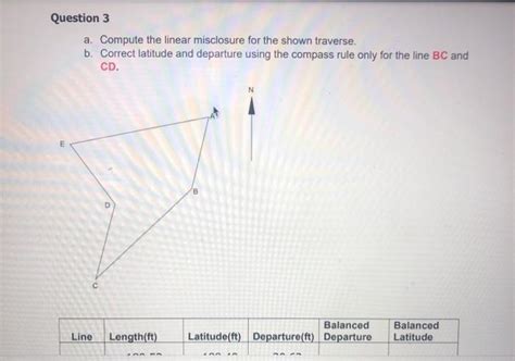 Solved Question 3 A Compute The Linear Misclosure For The