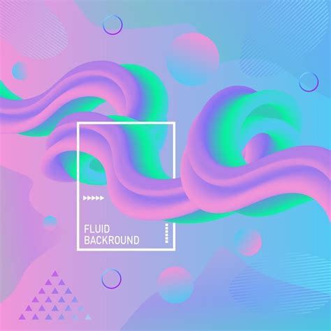 Premium Vector Abstract Liquid Colorful Fluid Background