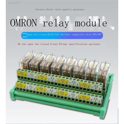 12 Way Omron Relay Module Module Plc Amplifier Board Controller 2 Open