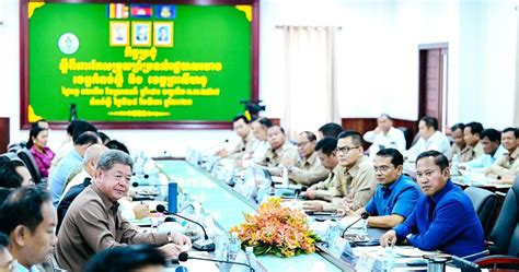 ឯកឧត្តម វ៉ី សំណាង និងឯកឧត្តម គួច ចំរើន