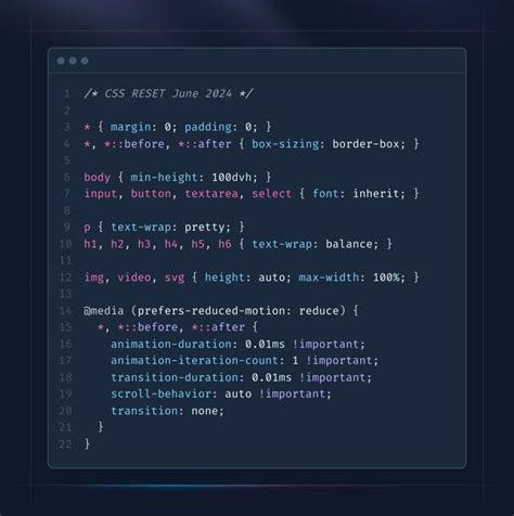 Mi Css Reset Para 2024 Miguel Angel Durán García 57 Comments