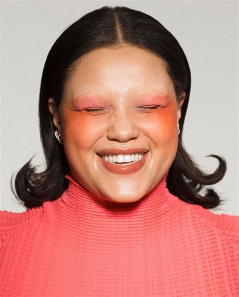 Red Blush Trend People Wearing Blush Red Blush Look Hair And Makeup