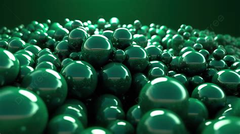 Vibrant 3d Spheres Cascade Down In Abstract Background Geometric Gradient Graphic Shapes