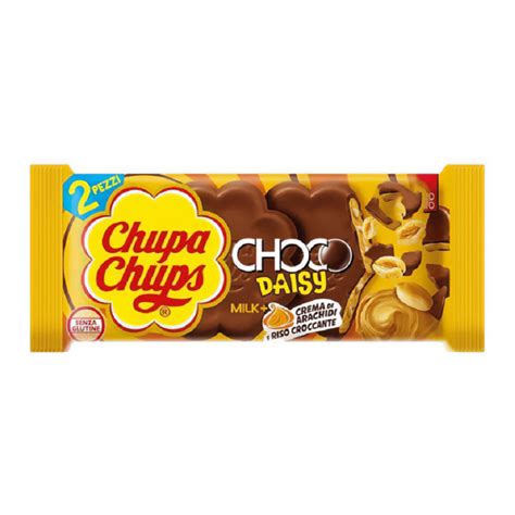 Chupa Chups Choco Daisy Peanut Bar 32g Eu