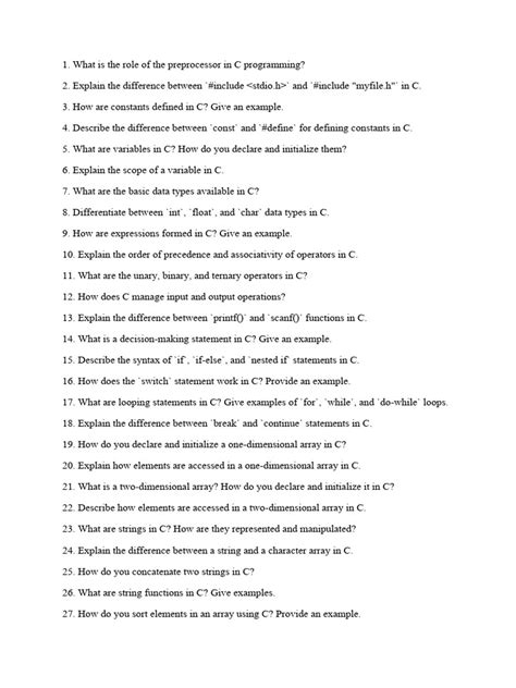 Eee Ds Question Bank Pdf C Programming Language Pointer Computer Programming