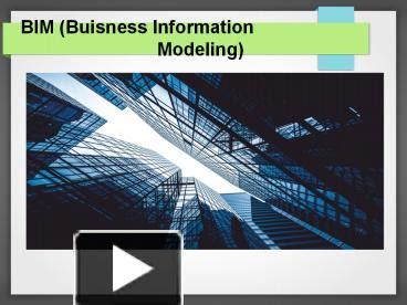 BIM Presentation Presentation Free To Download