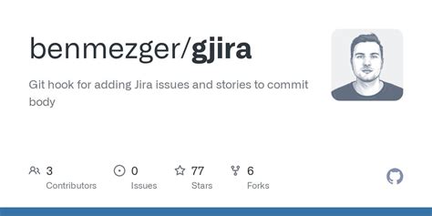 Gjira I Wrote A Git Pre Commit Hook Which Adds Jira Issue And Story To