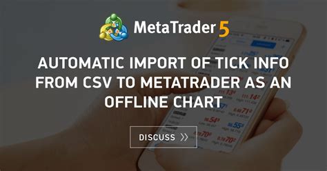 Automatic Import Of Tick Info From Csv To Metatrader As An Offline Chart Metatrader 4 Mql4