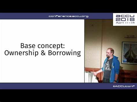 Accu Conference Talk Three Years Of Rust A Look Around From Accu Conference Class Central