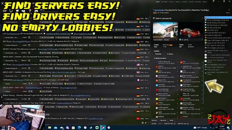 EASILY Find Mods And ONLINE SERVERS With Connected Drivers In Assetto Corsa Content Manager