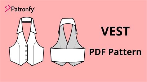 Diy Danna Halter How To Make A Vest With Sewing Pattern Pattern