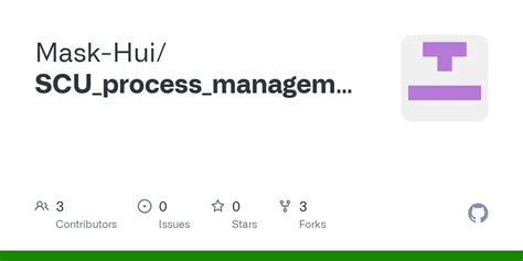 Github Mask Huiscuprocessmanagement2023
