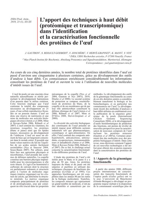 Pdf High Throughput Technology Proteomics And Transcriptomics To Identify And Functionally