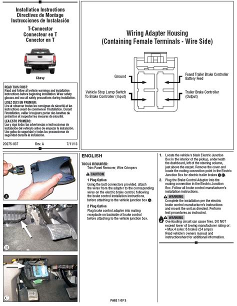 Pilot Brake Controller Wiring Diagram Wiring Digital And Schematic