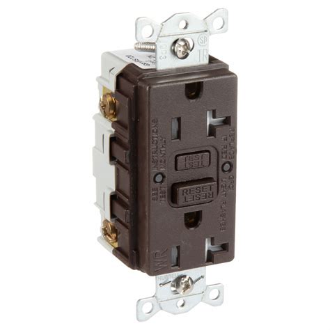Hubbell Duplex 5 20 Gfci Receptacle 39ea78gfrtw20 Grainger