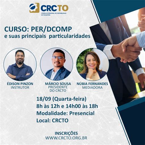 Curso Per Dcomp E Suas Principais Particularidades Crcto
