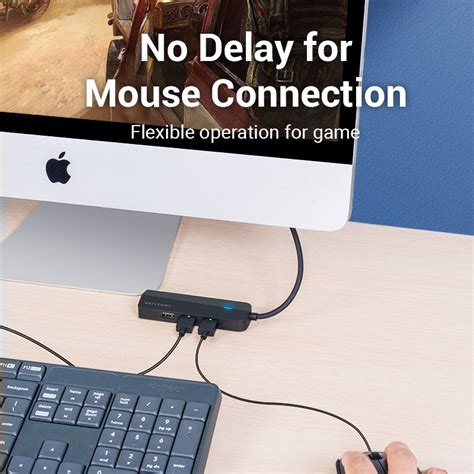 Vention Type C HUB In Adapter With Power Supply USB C To USB RJ Network Port Micro