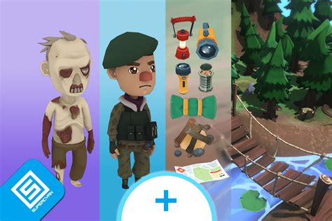 Mega Pack Zombie Apocalypse 3d Humanoids Unity Asset Store