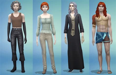 Funger 1 Cast In The Sims 4 The Girl R Fearandhunger