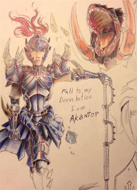 Akantor Armor By Marshallsdesigns On Deviantart
