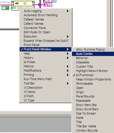 Programmatically Change Window Appearance Ni Community