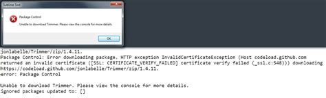 Unable To Download General Discussion Sublime Forum