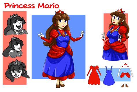 Princess Mario By Fieryjinx On Deviantart