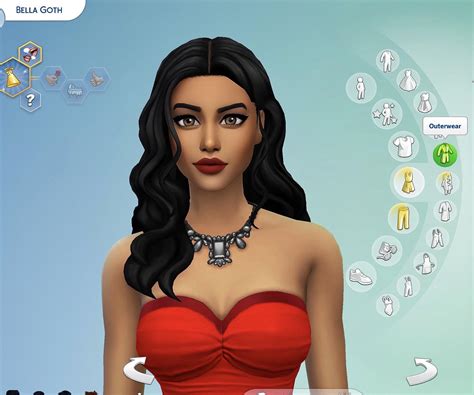 Bella Goth Makeover Rsims4