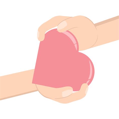 Hand Giving Heart Logo Symbol 19896906 Png