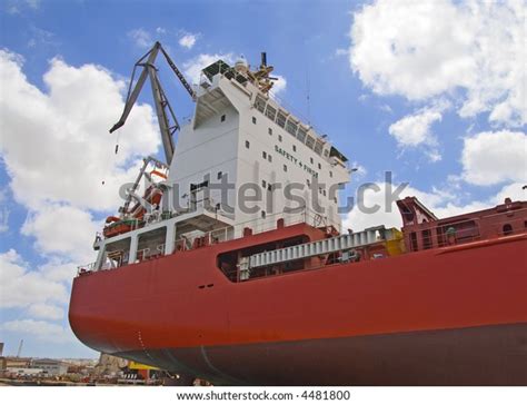 Container Ship Control Tower Words Safety Stock Photo Shutterstock
