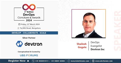 3rd Edition Devops Conclave And Awards 2024 Ubs Forums Pvt Ltd