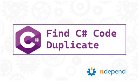 Find C Code Duplicate Ndepend Blog
