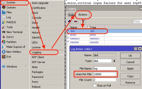 MikroTik Logging Tips Tips4Tiks Admiral Platform