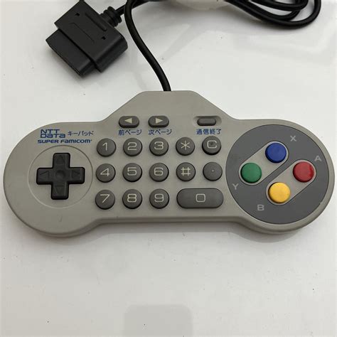 Genuine Nintendo Ntt Data Super Famicom Snes Controller Gamepad Ndk10