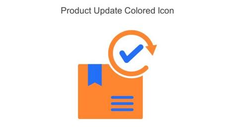 Product Update Colored Icon In Powerpoint Pptx Png And Editable Eps