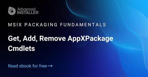 Get Add Remove Appxpackage Cmdlets