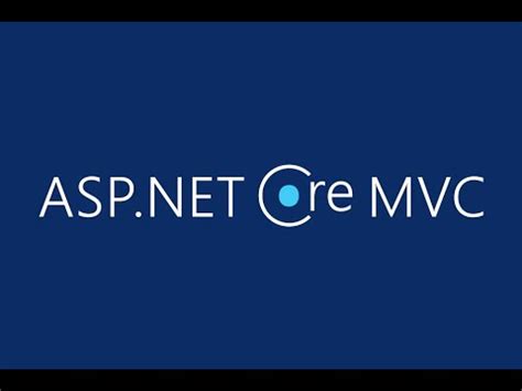 ASP NET Core MVC5 Lecture 7 YouTube