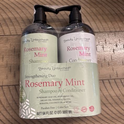 Beauty Untouched Strengthening Duo Rosemary Mint Shampoo Conditioner