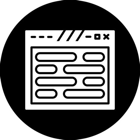 Custom Web Input Form Glyph Circle Inverted 67351880 Vector Art At Vecteezy