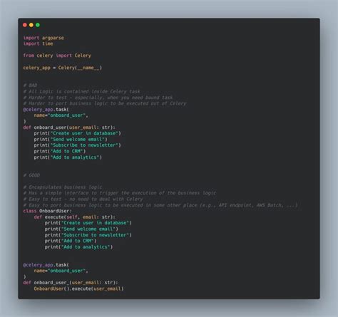 How To Use Humble Object Pattern For Celery Tasks