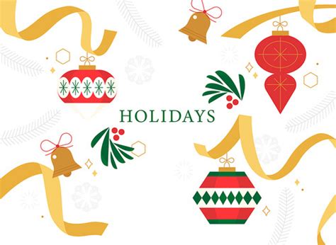 리본과 오너먼트와 종 장식이 있는 크리스마스 백터 일러스트 유토이미지 상세페이지 베이직샵 전체 22197911