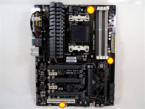 ECS A FXM A Socket AM Review The Board Layout TechPowerUp