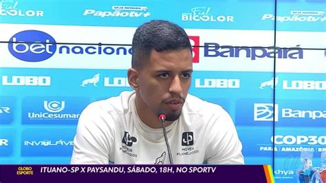 Matheus Nogueira Renova Contrato Com O Paysandu Até Final Da Série B