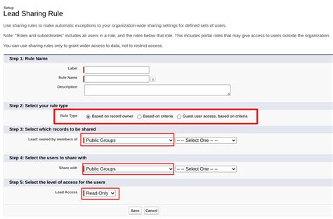 How To Use Sharing Rules And Manual Sharing In Salesforce