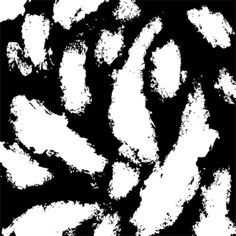 Premium Vector Abstract Brush Strokes Seamless Pattern