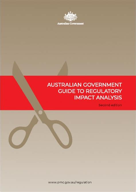 Regulatory Impact Analysis Pdf 94997 Australian Government Guide To