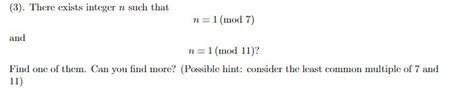 solved 3 ﻿there exists integer n ﻿such